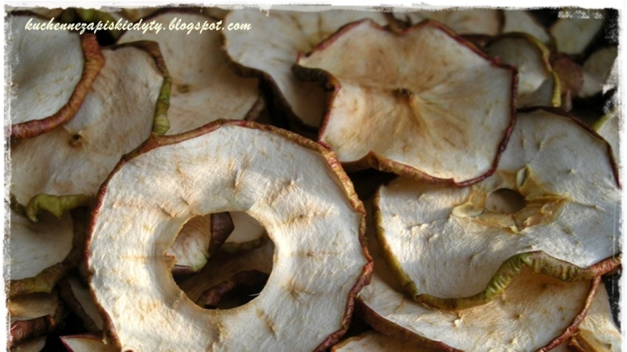 Przepis - Jabłka suszone na zimowy kompot przepis - Gotujmy.pl