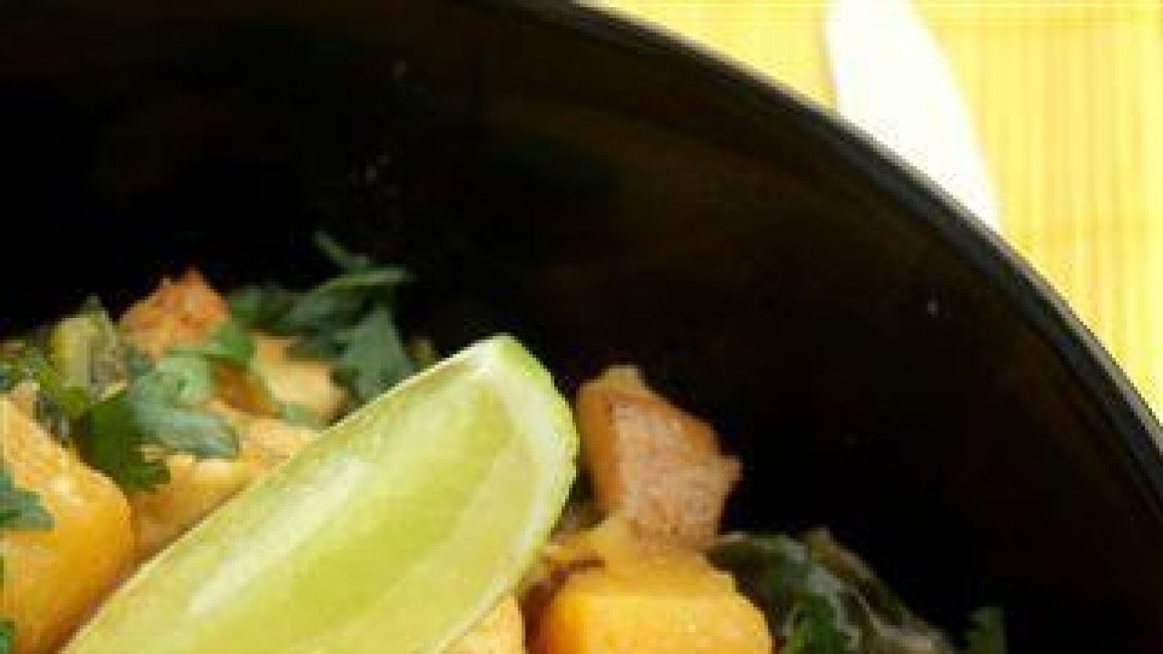 Przepis - Żółte curry z dynią Żółte curry z dyni przepis - Gotujmy.pl