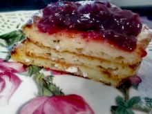 Przepis - Placki z serka wiejskiego przepis - Gotujmy.pl